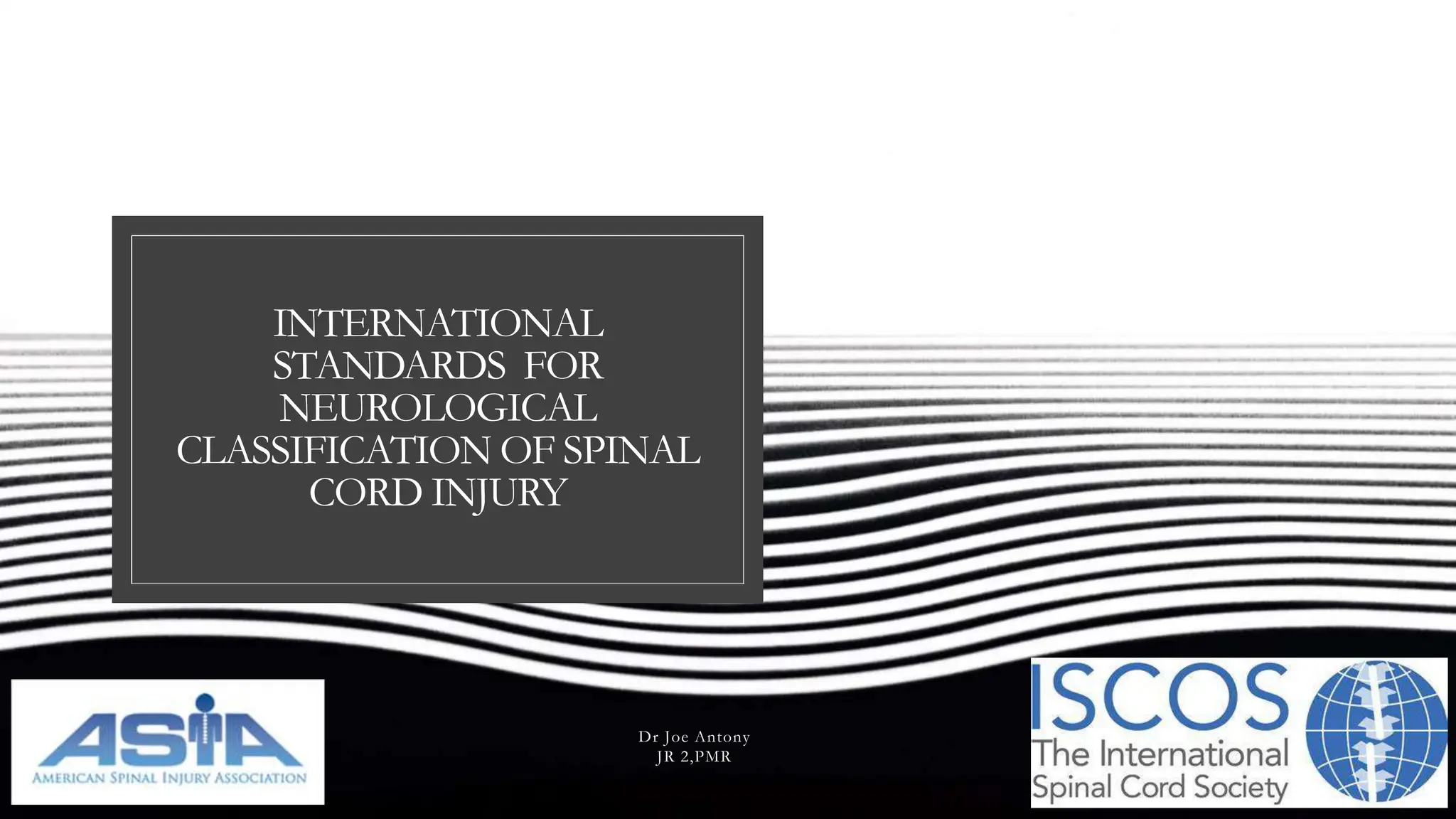 International standards for neurological classification of spinal cord ...