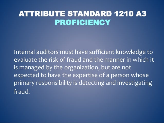 International standards for the professional practice of internal aud…
