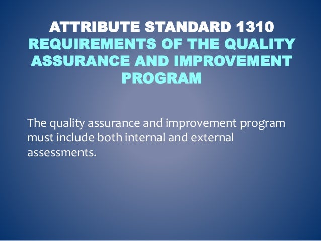 International standards for the professional practice of internal aud…