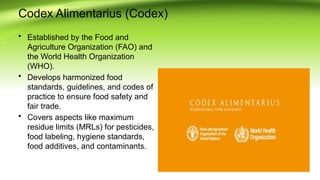 Food Laws and Regulations that applies during Food Handling | PPTX