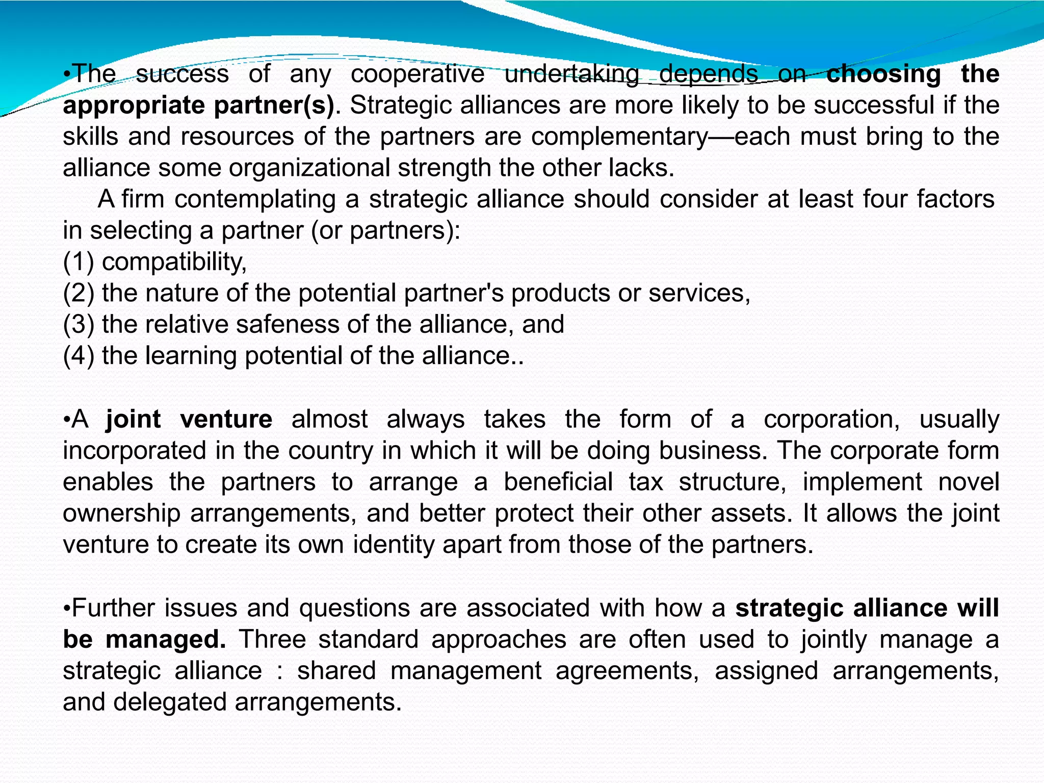 International strategic alliance.pptx