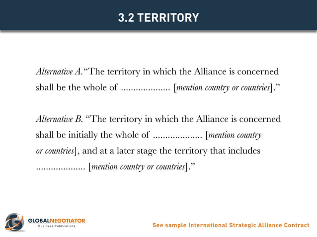 INTERNATIONAL STRATEGIC ALLIANCE CONTRACT TEMPLATE | PDF | Business ...