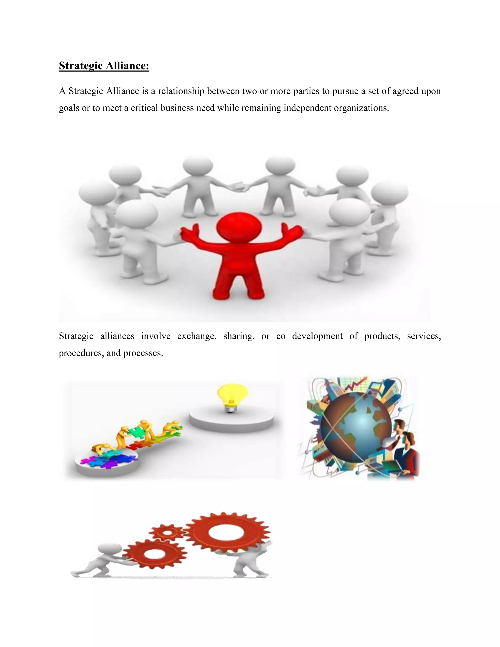 International strategic alliances | DOCX