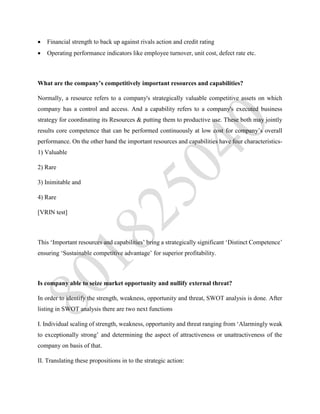 International strategic management | PDF | Business Administration ...