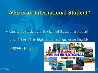 International Student Presentation By Tamerlan | PPSX