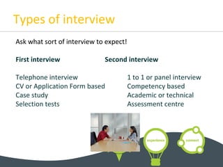 International Students - Interview Skills and Assessment Centres | PPT