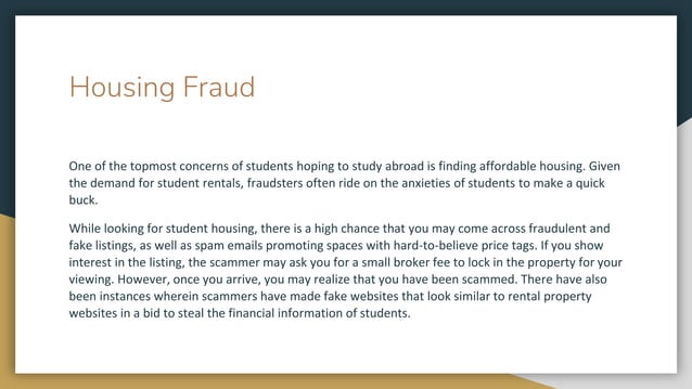 International Student Scams: A Guide | PDF | Student Financial Aid ...