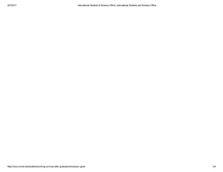 What to Consider when Employing International Students: International Students & Scholars Office ...