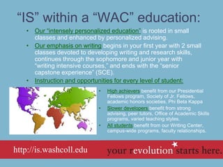 International studies at washington college | PPT