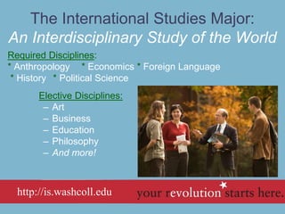 International studies at washington college | PPT
