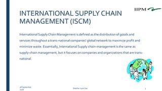 International supply chain management | PPTX
