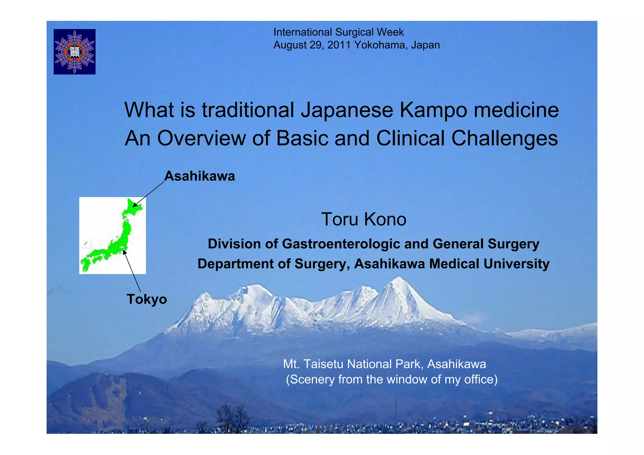 What is traditional Japanese Kampo medicine | PDF
