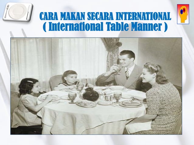 Pelatihan International Table Manner | PDF