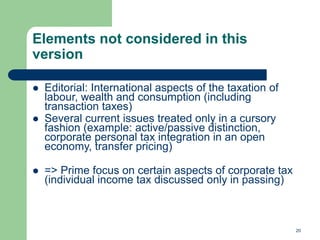 international_tax.ppt presentation and contgent | PPT