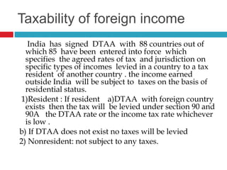 International taxation | PPTX