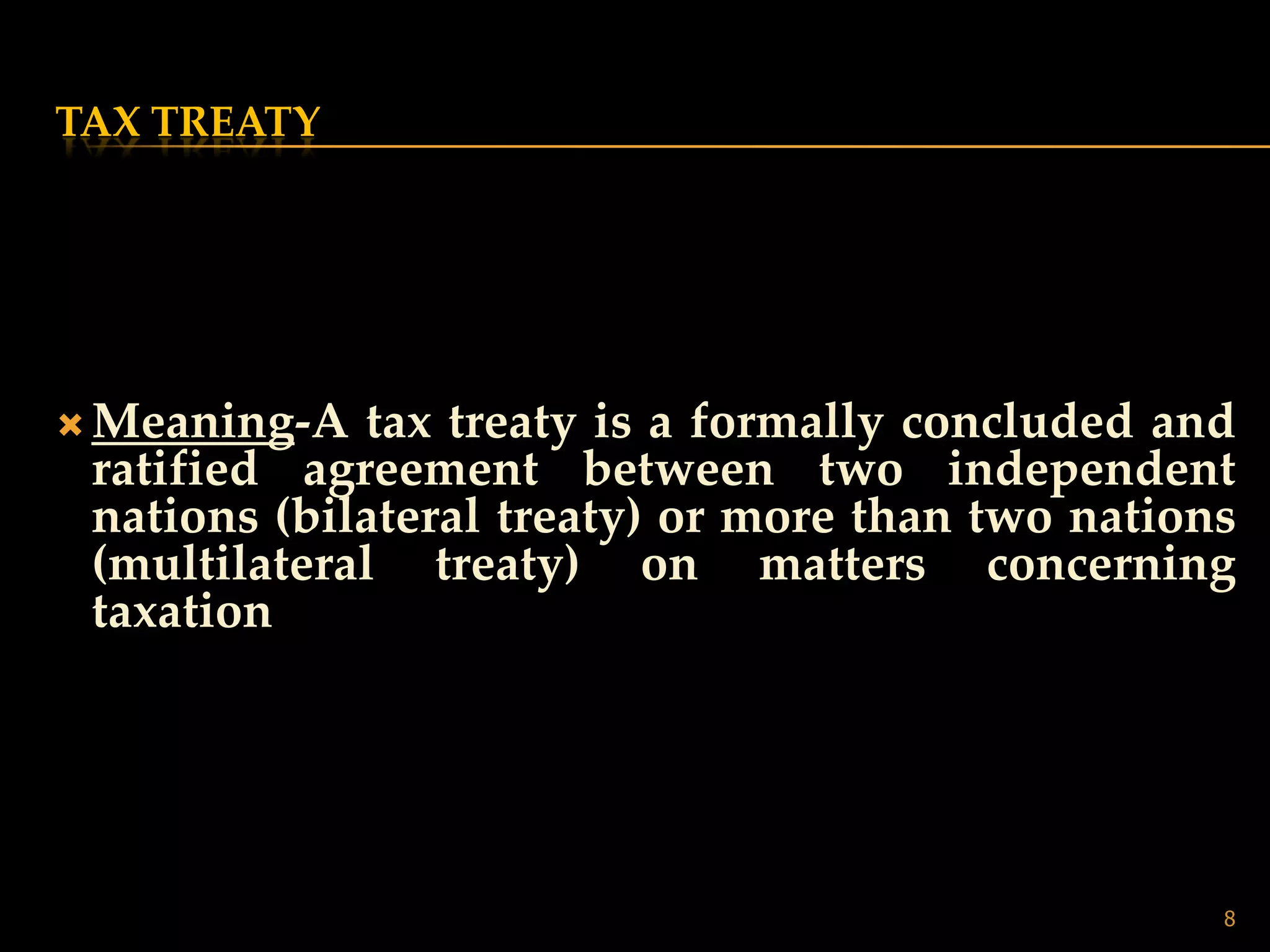 International taxation presentation | PPSX