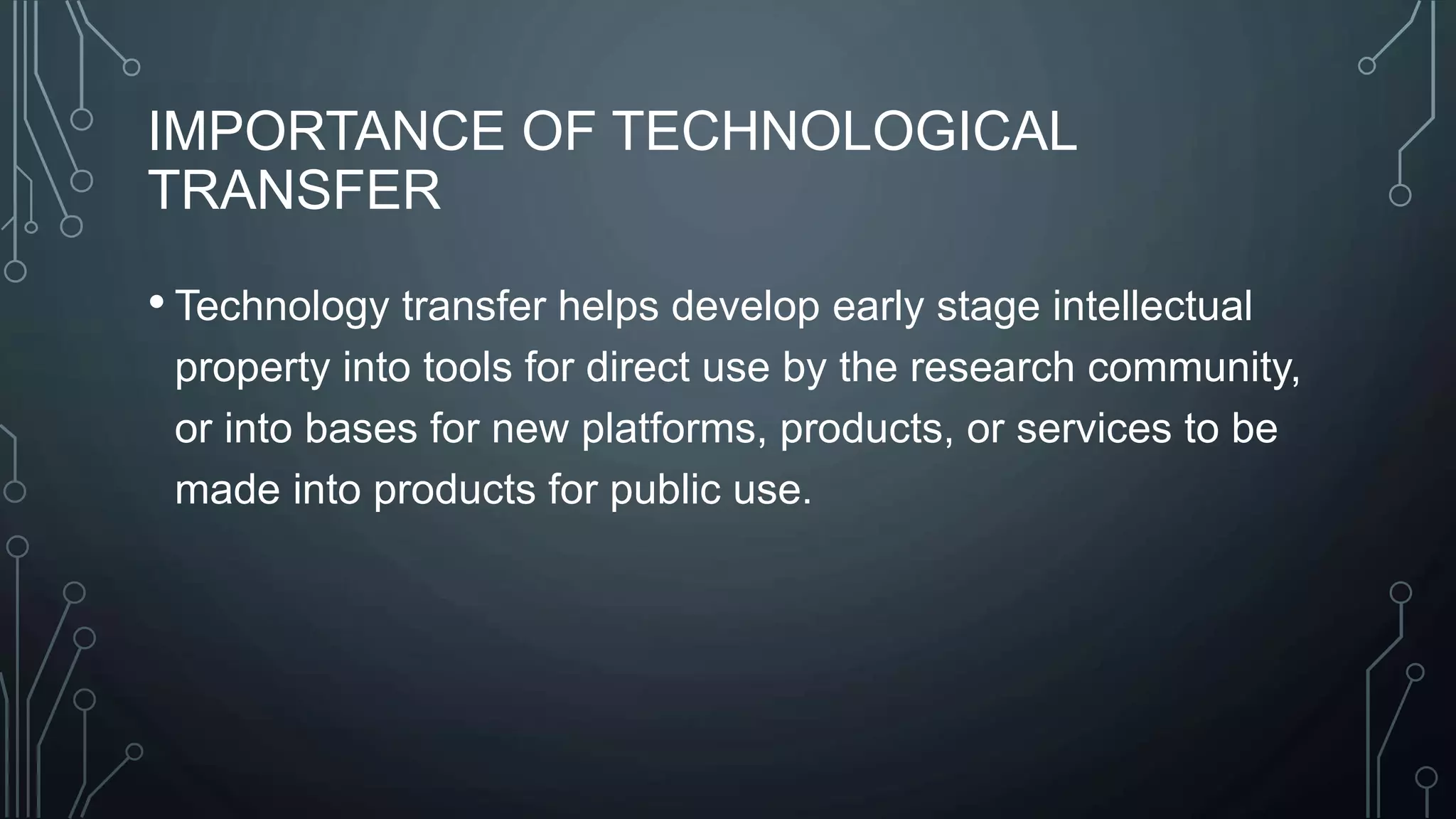 International technology transfer | PPTX