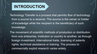 International technology transfer | PPTX