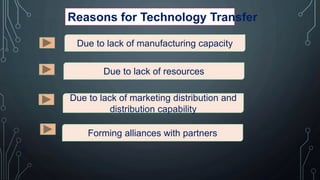 International technology transfer | PPTX