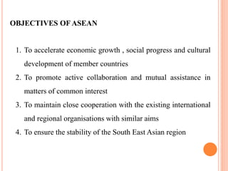 Association of South East Asian Nations (ASEAN) | PPTX
