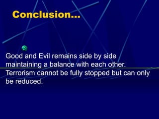 International Terrorism | PPT