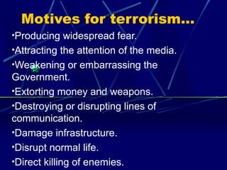International Terrorism | PPT