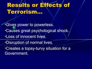 International Terrorism | PPT