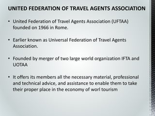 International tourism organization | PPTX