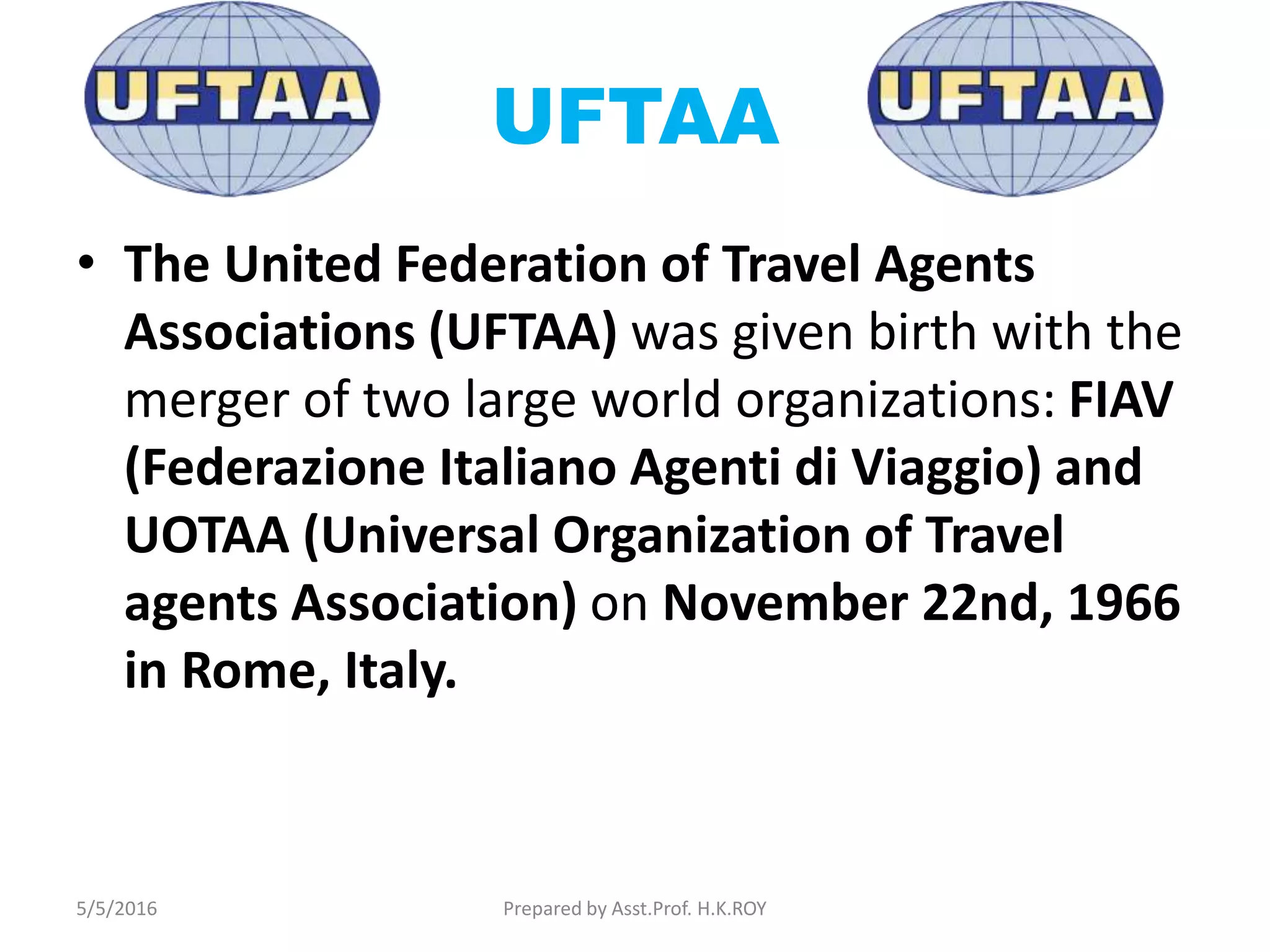 International tourism organization | PPTX