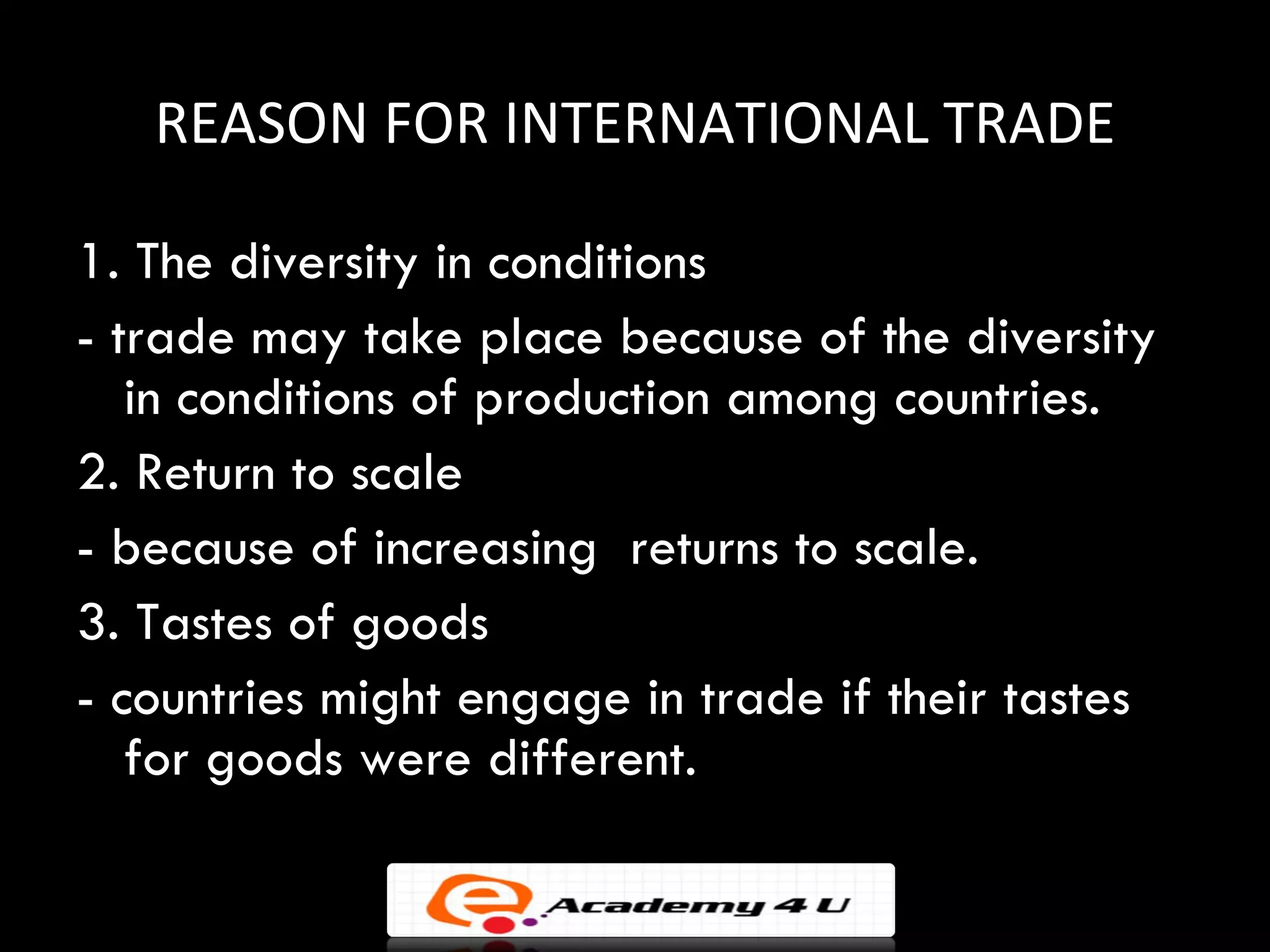 International trade | PPT