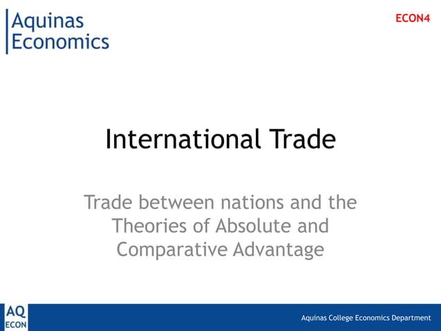 International Trade | PPT