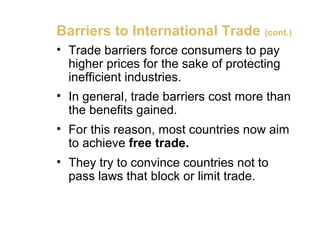 International trade | PPT