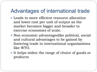 Internationaltrade | PPTX