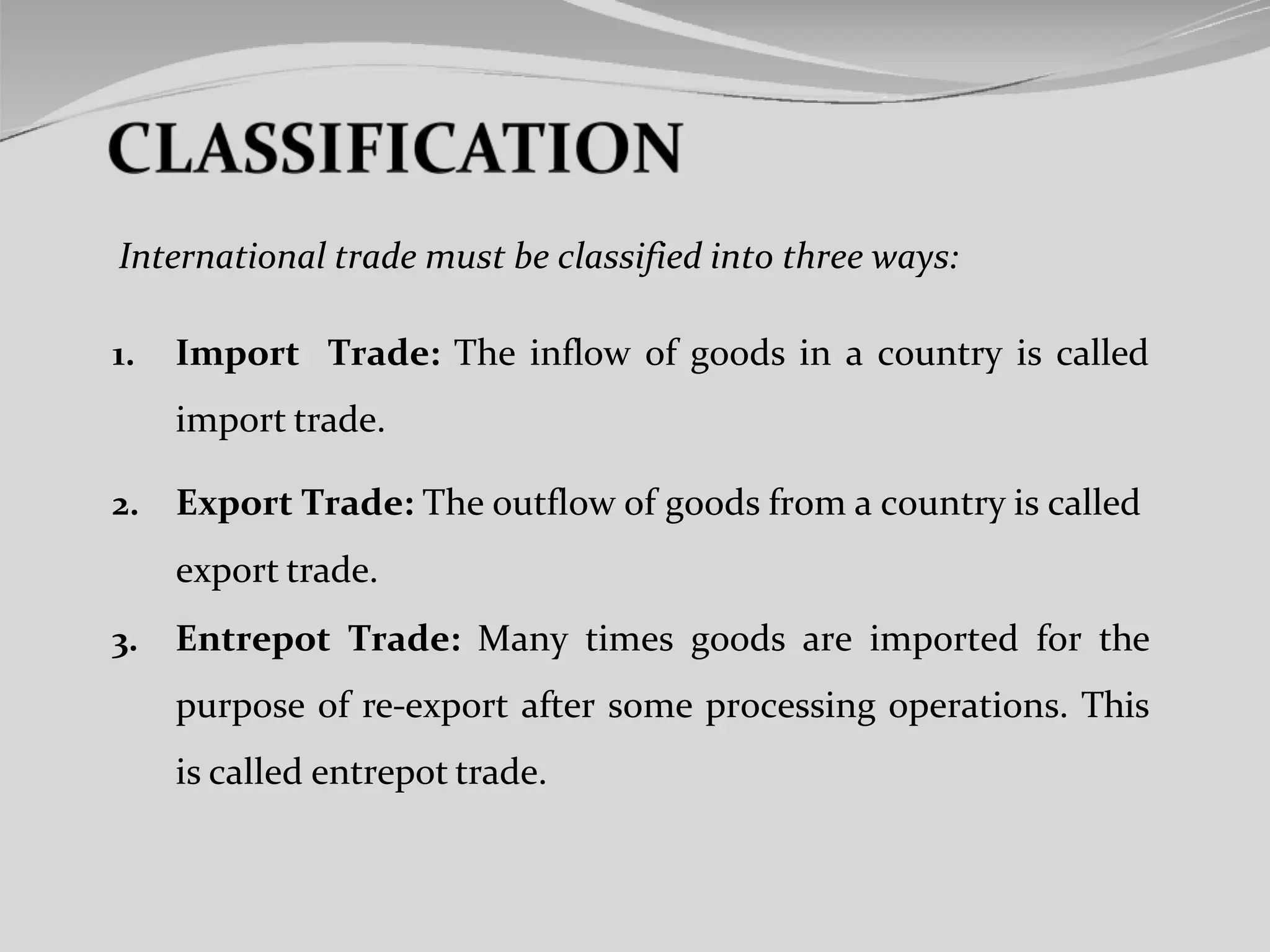 international trade and ...business.pptx | Commodities | Economy