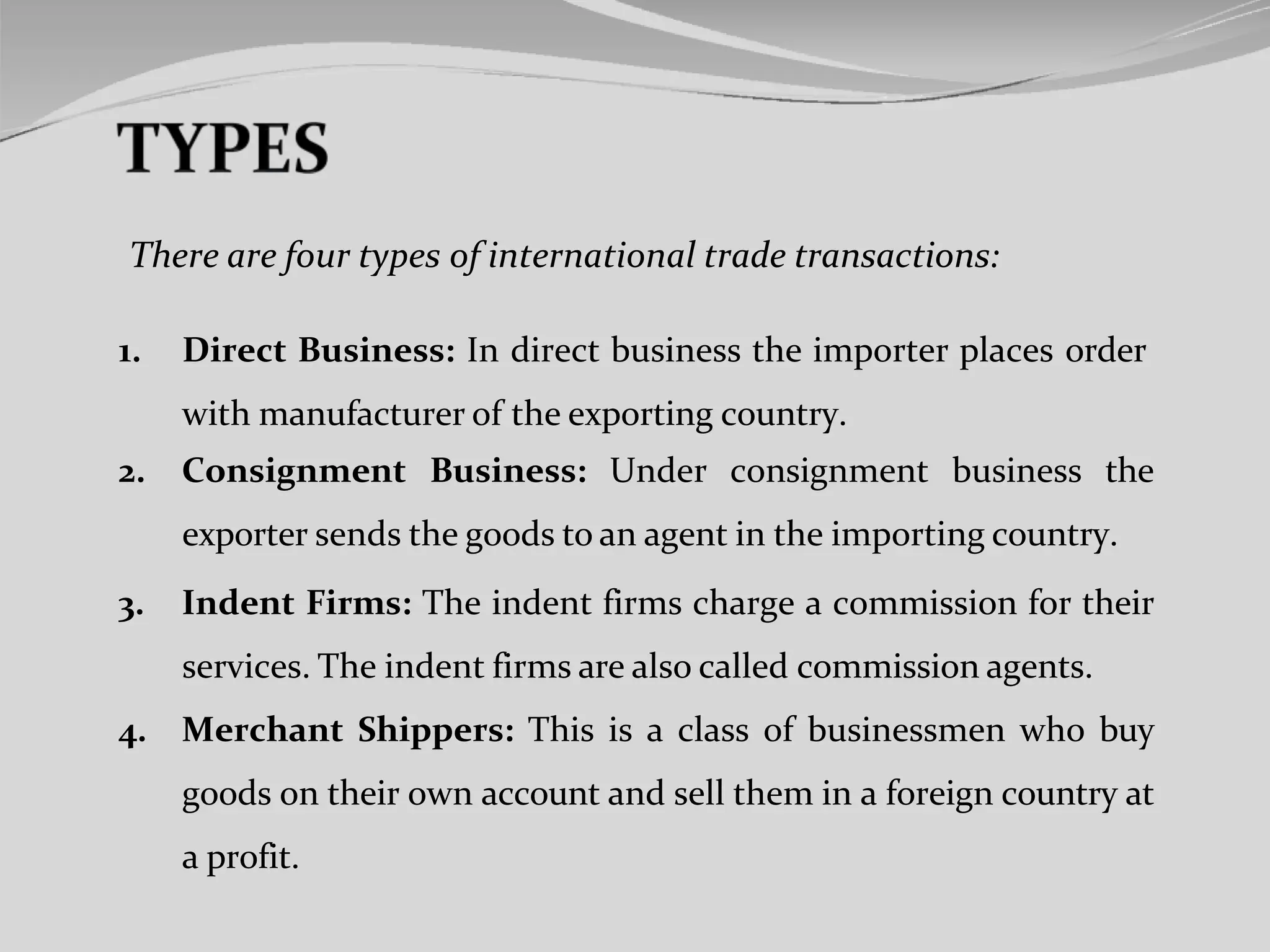 international trade and ...business.pptx | Commodities | Economy
