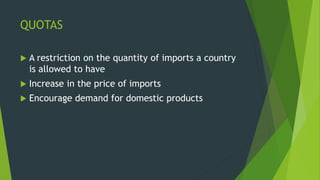 International trade | PPTX