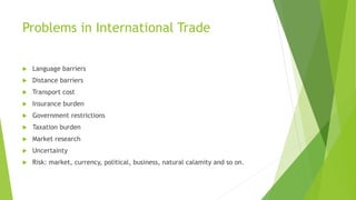 International trade | PPTX