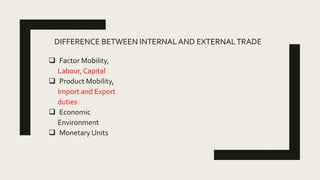 International trade | PPTX