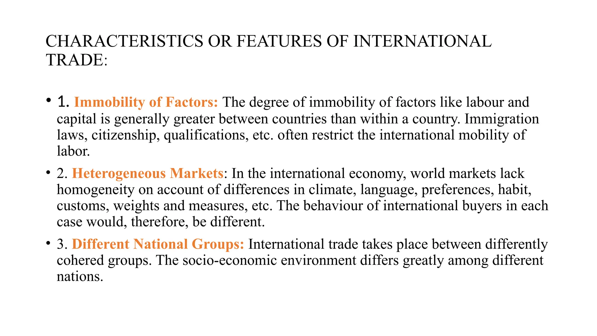 INTERNATIONAL TRADE subject for B.ecom 4th sem | PPTX