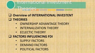 International Trade and Business Theory | PPTX