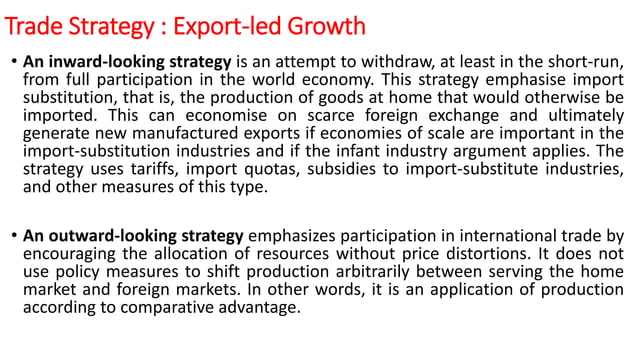 International trade and development | PPTX