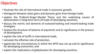 International trade and development | PPTX