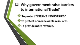 International trade and the role of trade organizations, an imperative ...