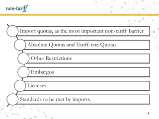 International trade barriers | PPTX