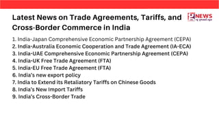 International Trade & Globalization: News on Trade Agreements, Tariffs ...