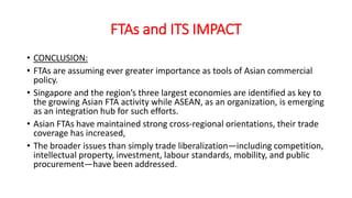 International trade law-- 'fta and its impact' | PPT