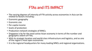 International trade law-- 'fta and its impact' | PPT