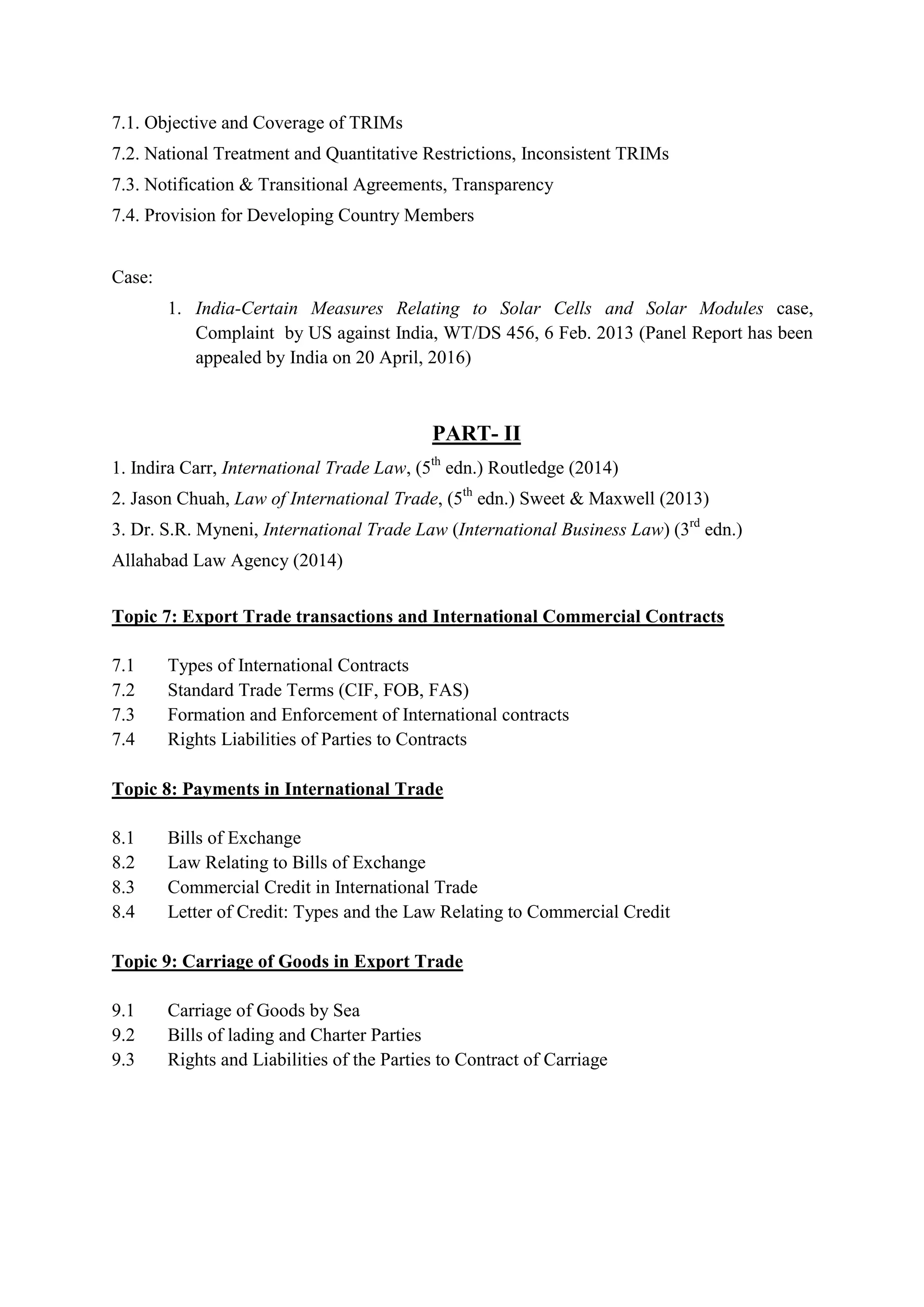 International Trade Law delhi univ.pdf