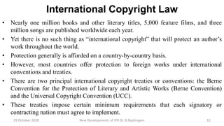 International trade mark law & copy right law | PPTX