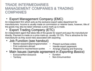 International Trade Orientation Short Version | PPT